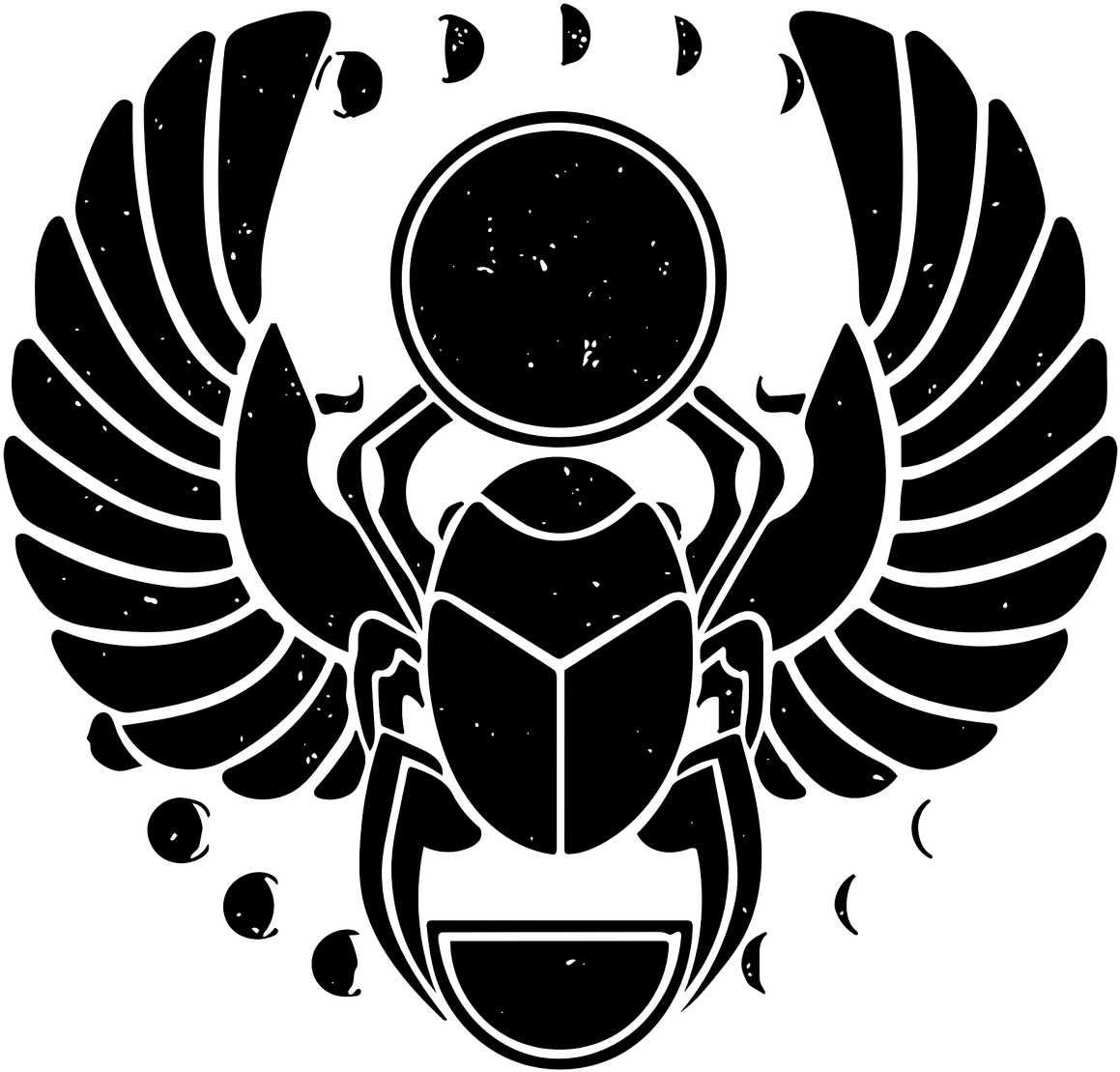Tattoo Ancient Egypt Khepri Scarab Beetle (1280x1280), Png Download