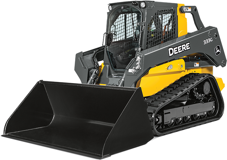 Compact Track Loaders (1366x766), Png Download