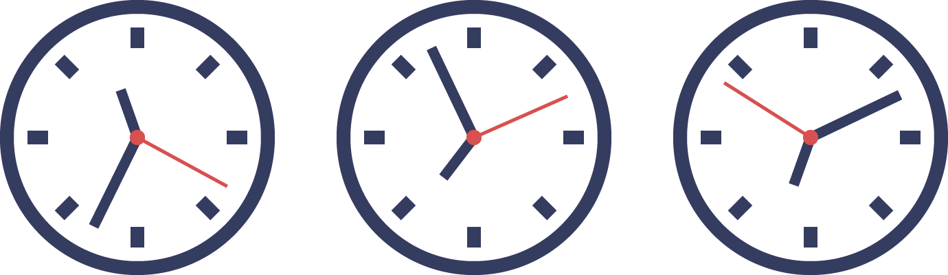 Download 3 Clocks | Transparent PNG Download | SeekPNG