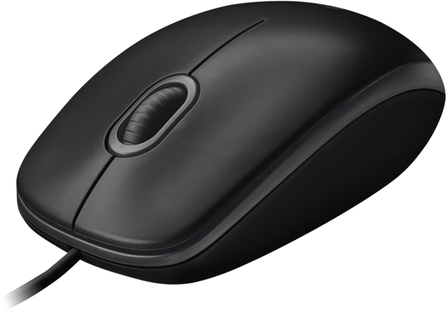 B100 Optical Usb Mouse (800x687), Png Download