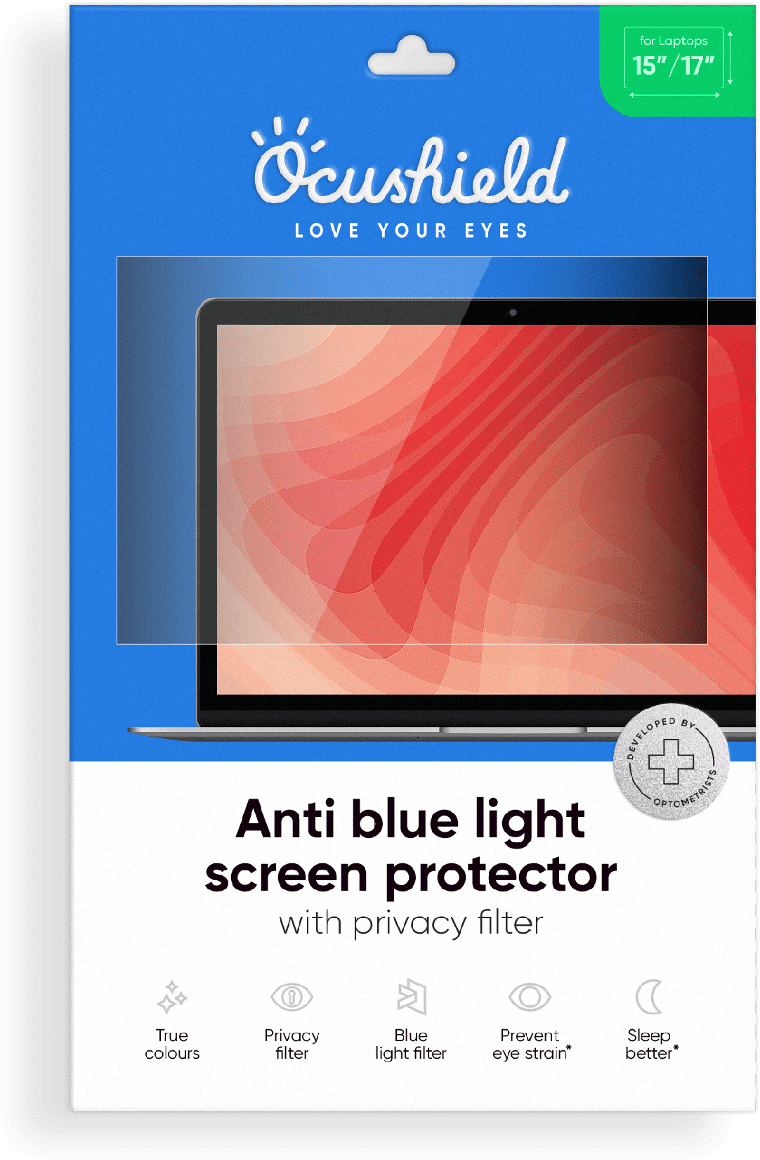Anti Blue Light Screen Protector (1458x1801), Png Download