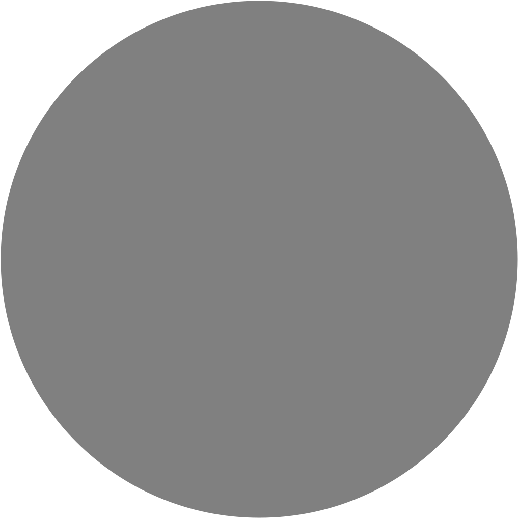Disc Plain Grey (1024x1024), Png Download