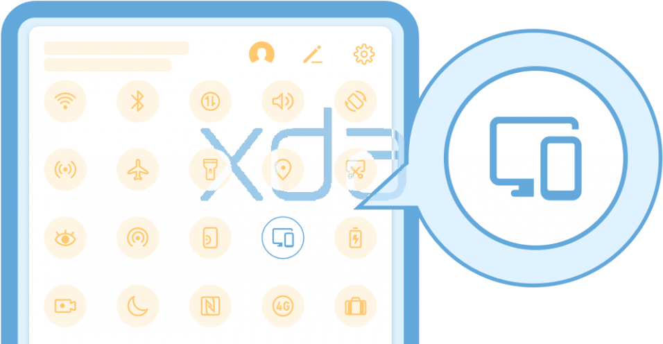 Huawei Mate 20 Wireless Easy Projection (1200x513), Png Download