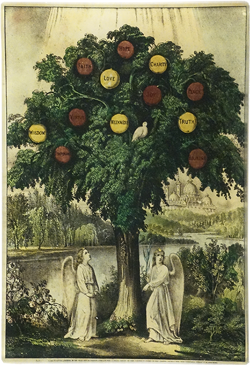 Twelve Manner Of Fruit - Revelation Tree Of Life (500x500), Png Download