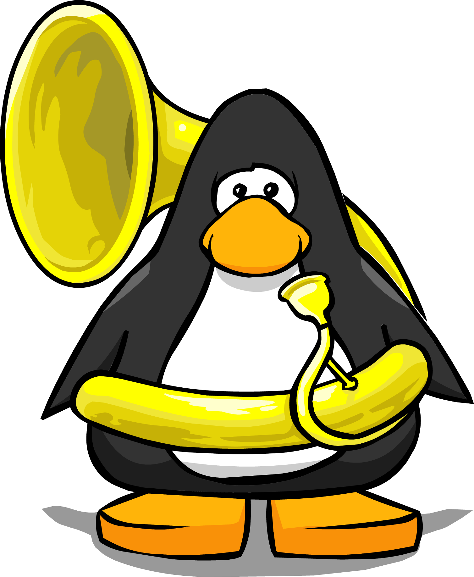 Tuba Picture - Club Penguin Tuba Png (1508x1835), Png Download