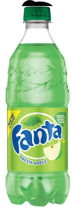 Fanta Greenapple Freetoedit - Fanta Green Apple Soda (240x681), Png ...