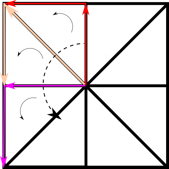 Mesh-segment - Quilt (587x587), Png Download