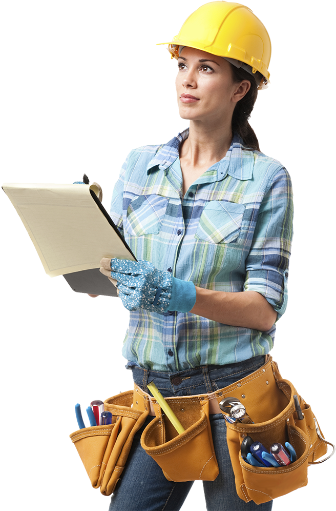 Download Woman-worker - Construction Woman Png | Transparent PNG ...