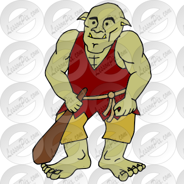 Ogre Cliparts - Cartoon (380x380), Png Download