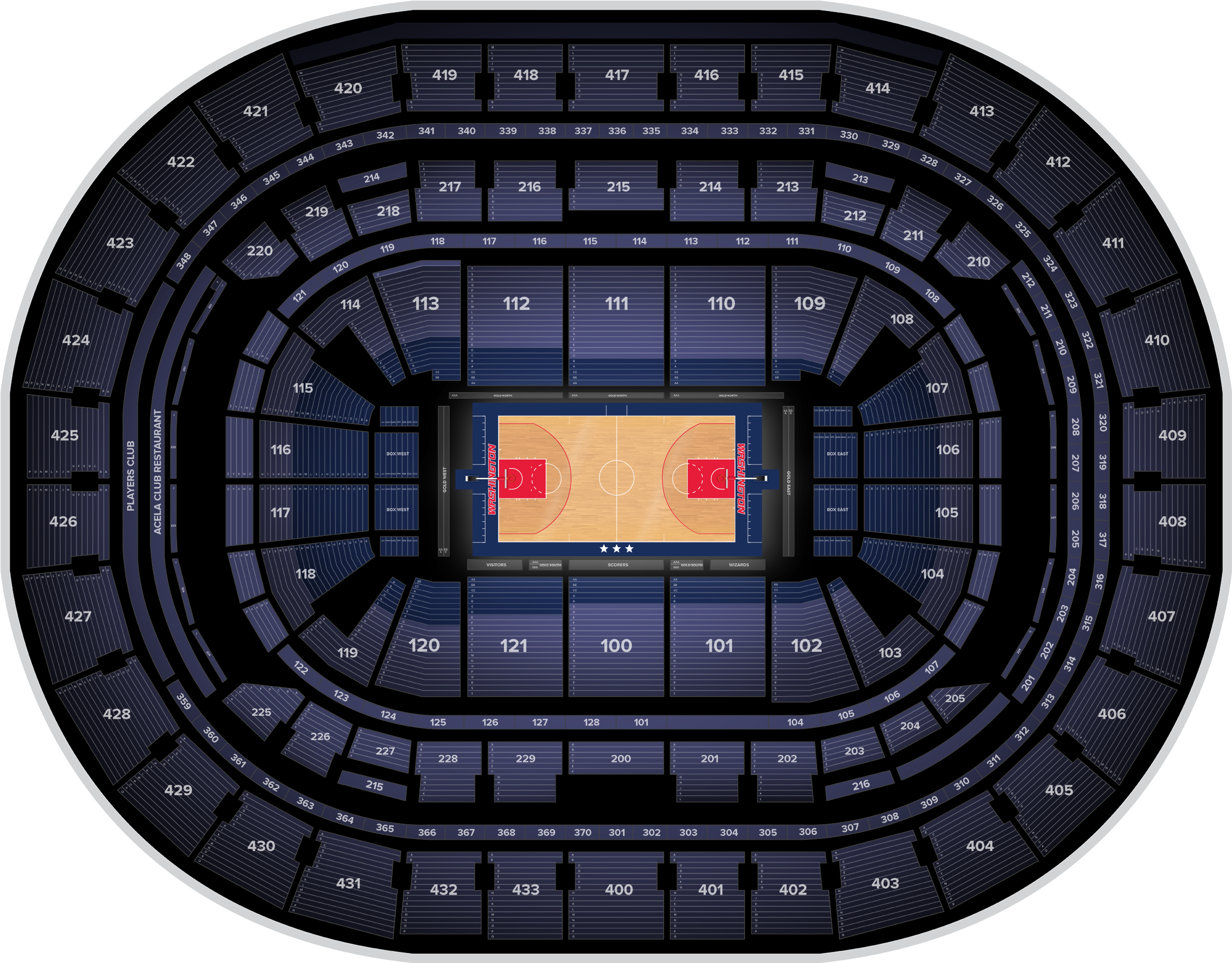 Capital One Arena (2560x1936), Png Download