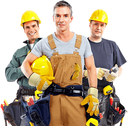 Builders (430x473), Png Download
