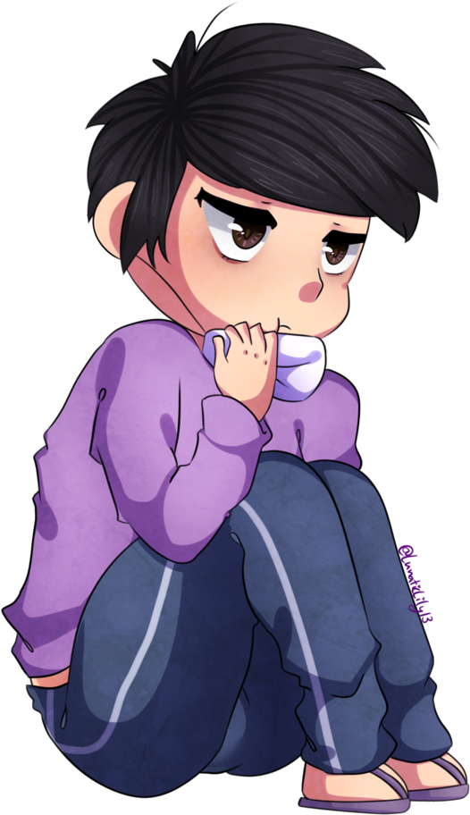 Grumpy Boy - Cartoon (812x983), Png Download