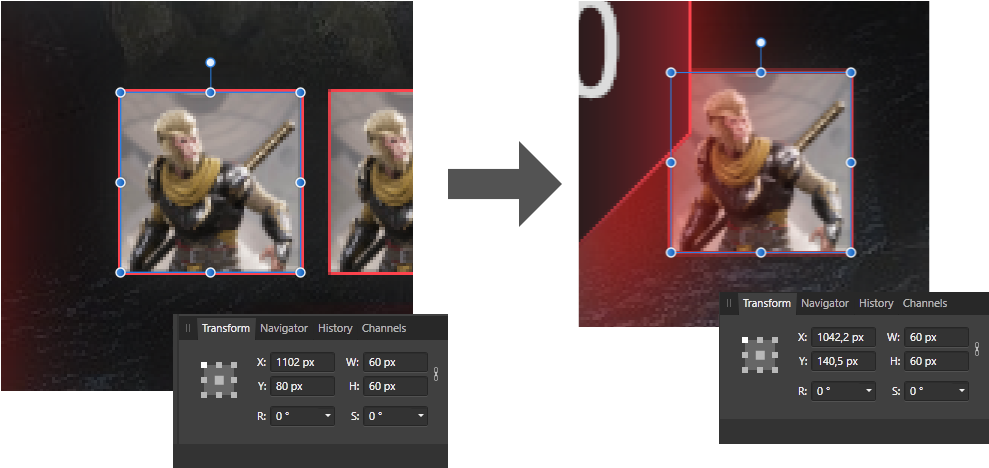 Move Pixels (1149x652), Png Download