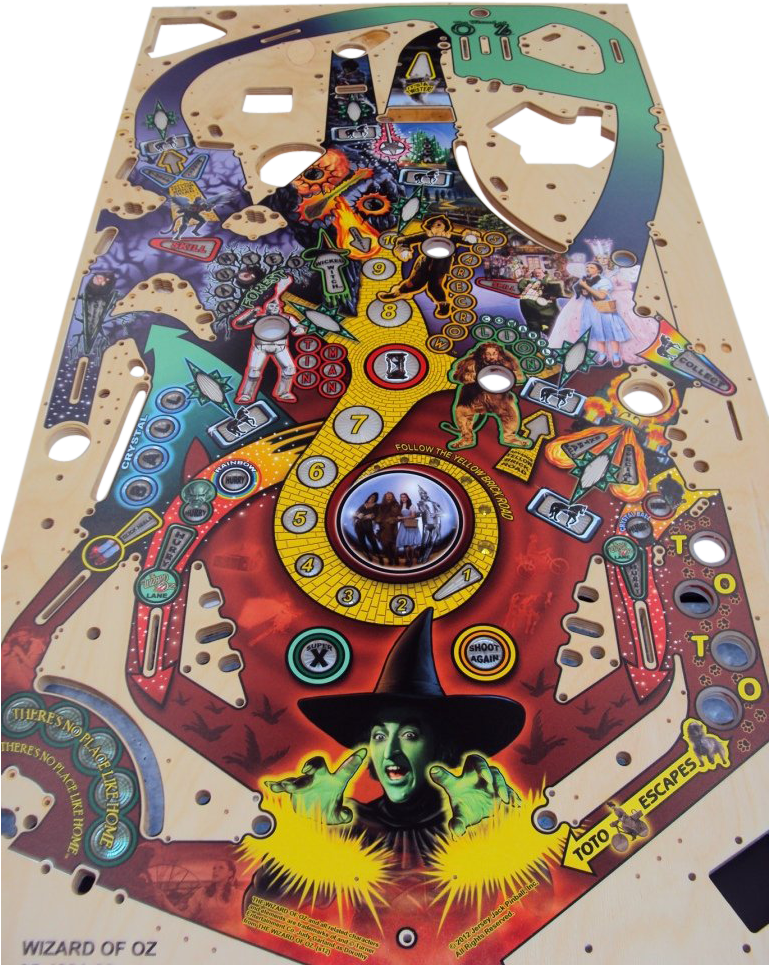 Vector Pinball Playfield (768x1024), Png Download