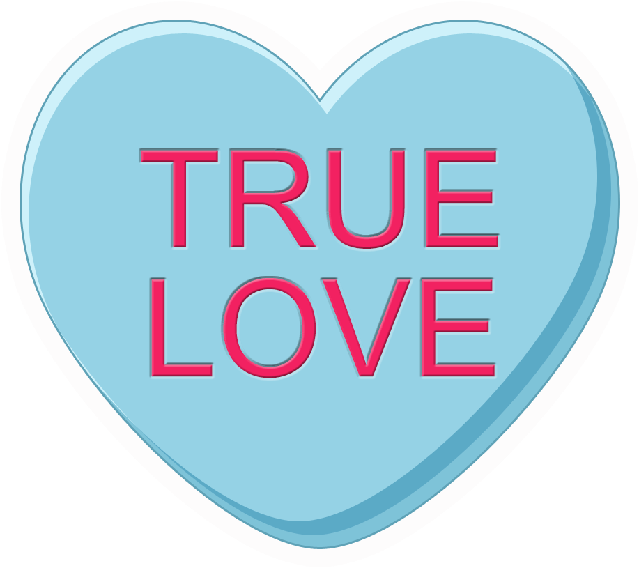 Conversation Hearts (929x844), Png Download