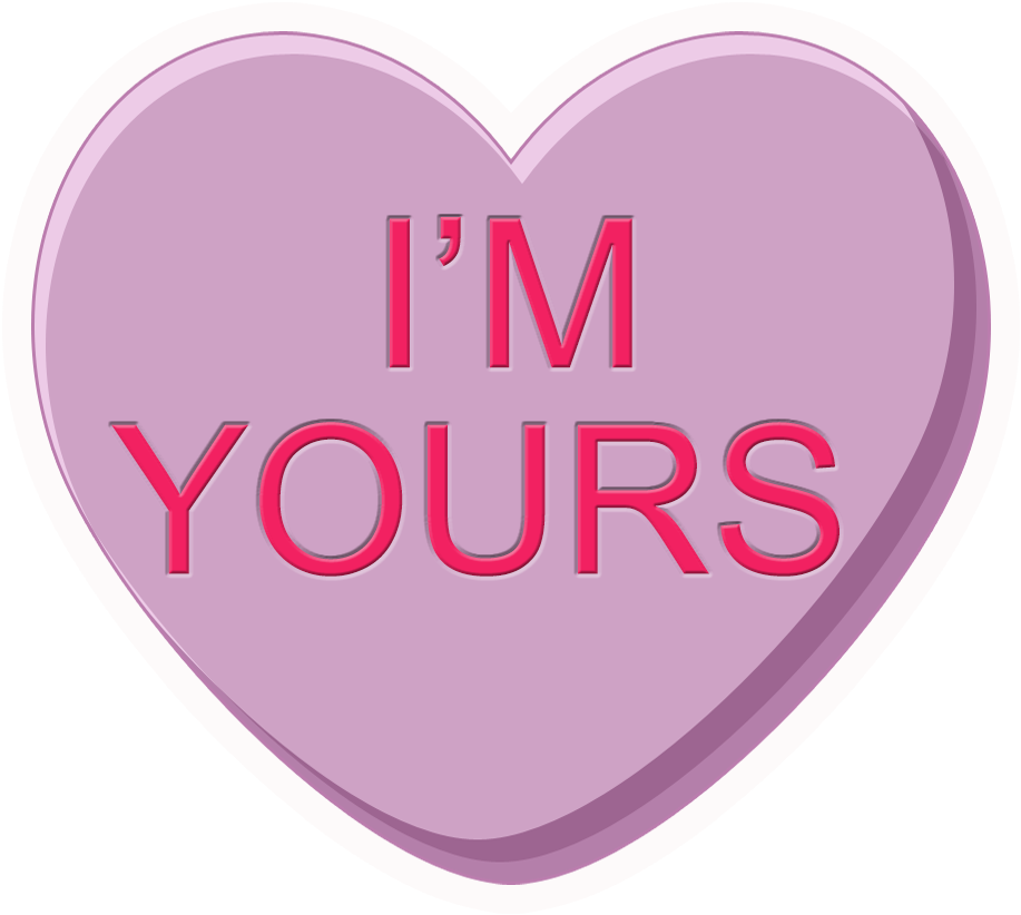 Download Conversation Hearts | Transparent PNG Download | SeekPNG