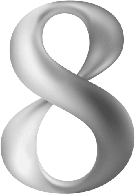 Free Png Number Eight Grey Png Images Transparent (480x669), Png Download