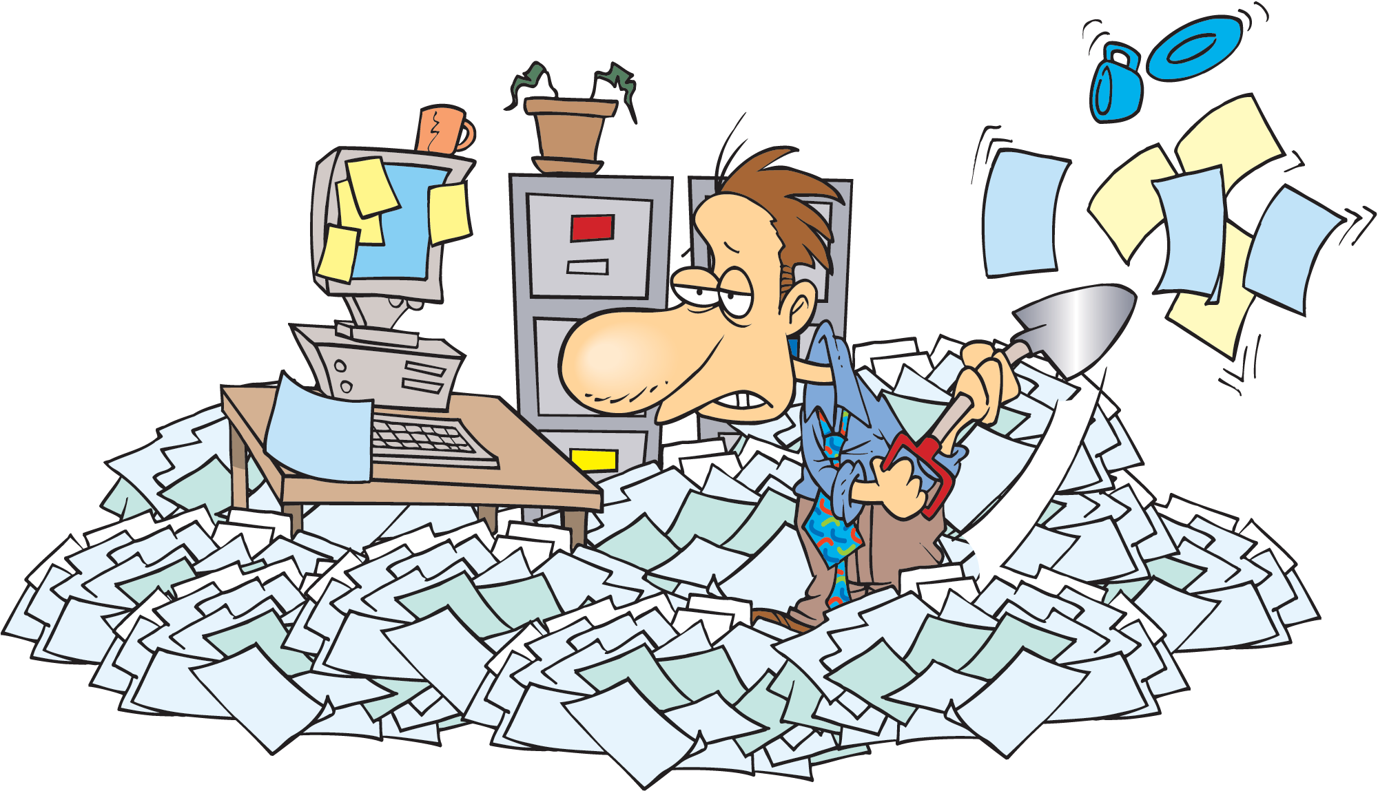 Clutter Png (2000x1149), Png Download