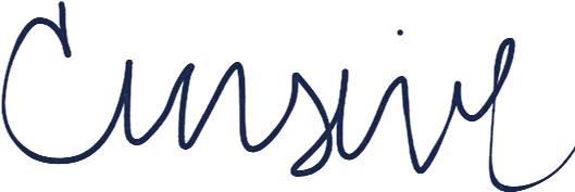 Cursive Is Still Cool (543x184), Png Download