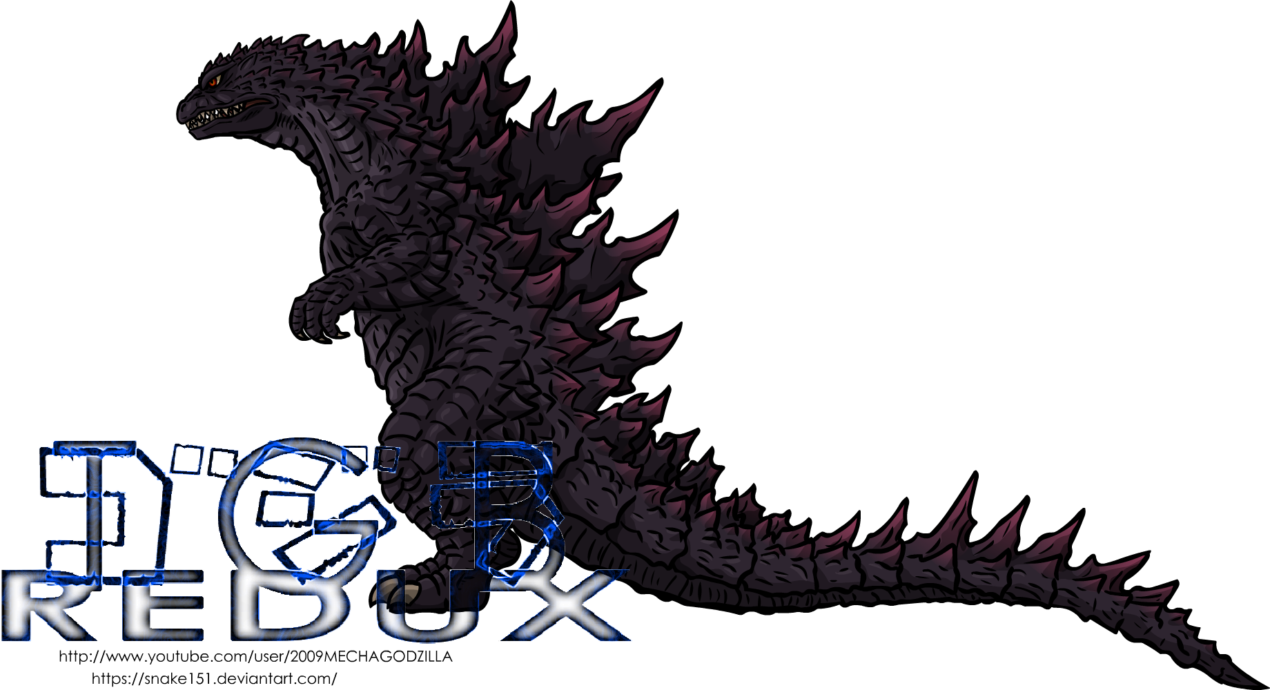 Frickfrasck - Snake 151 Gojira (1840x1000), Png Download