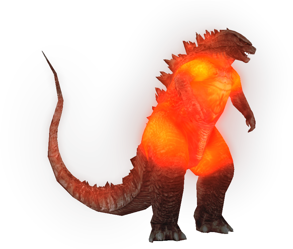 Burning Godzilla 2014 Render By Titanollante - Burning Godzilla Render ...