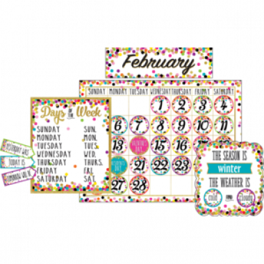 Download Confetti Calendar - Bulletin Board | Transparent PNG Download ...