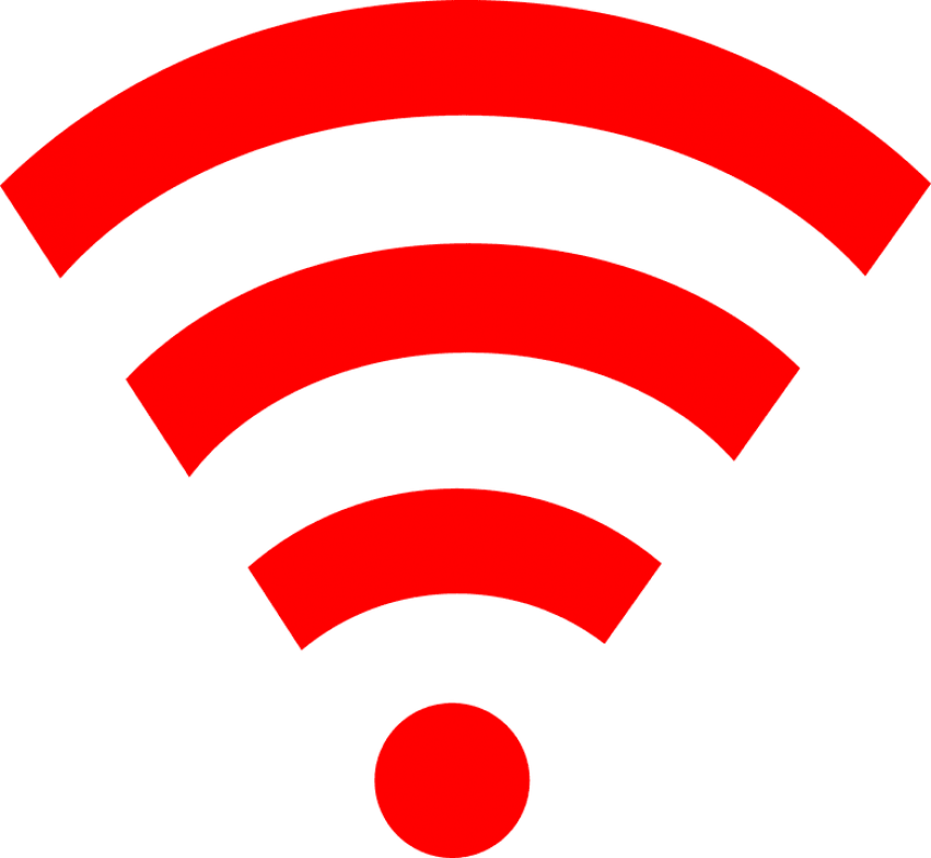Free Png Wifi Icon Red Png Images Transparent - Red Wifi Icon (851x784 ...
