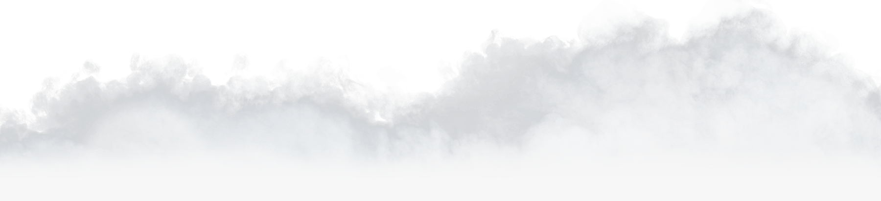 White Smoke Bottom - Smoke Coming From Bottom Png (1800x411), Png Download