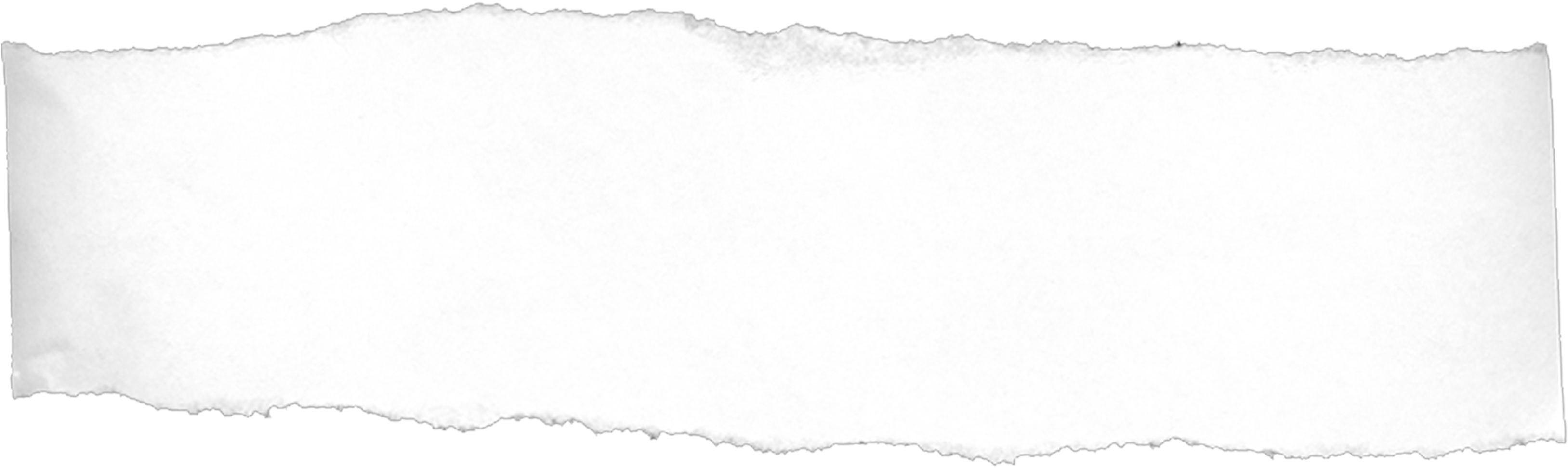 Torn Paper Png - Paper Tear Effect Png (3264x1084), Png Download