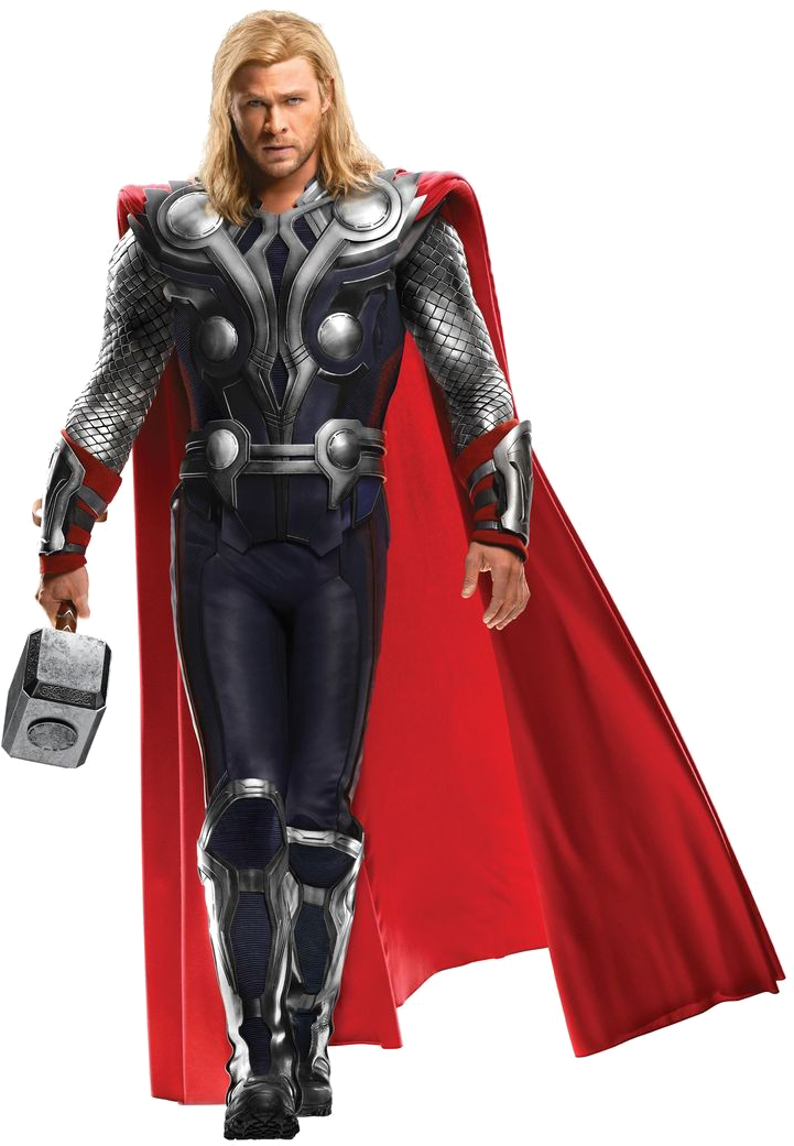 Thor Transparent Image - Thor Costume (736x1074), Png Download