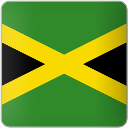 Illustration Of Flag Of Jamaica - Jamaica Flag Square (640x480), Png ...