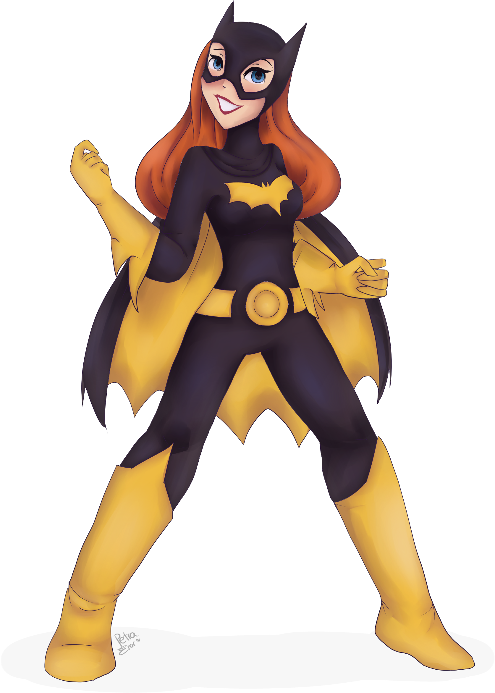 28 Collection Of Batgirl Cartoon Drawing - Batgirl Cartoon Simple ...