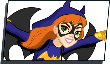 Dc Superhero Girls Batgirl Clipart (429x280), Png Download