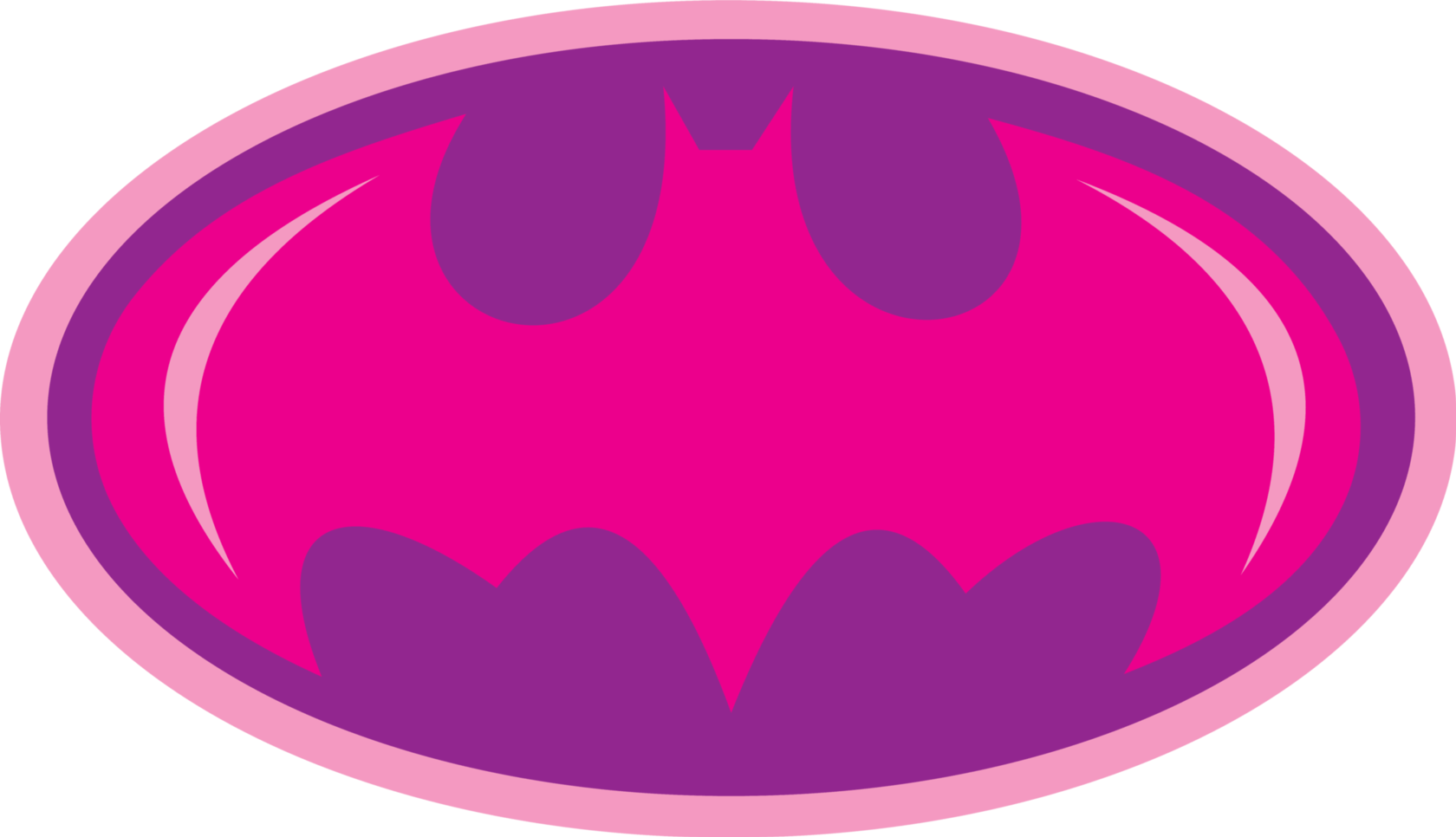 Download Pink Clipart Batgirl - Logo Batman Rosa Png | Transparent PNG ...