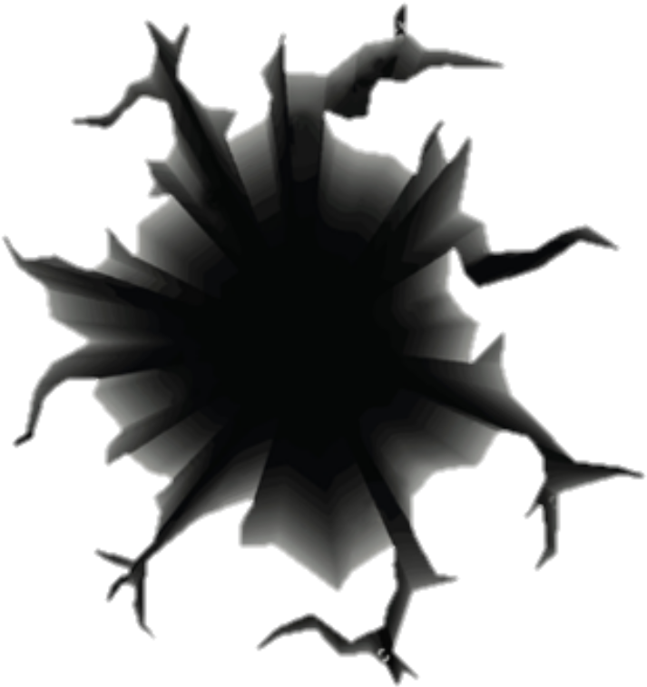 Hole Cracked Cracking Cracks Ground Overlay - Agujero En El Piso ...