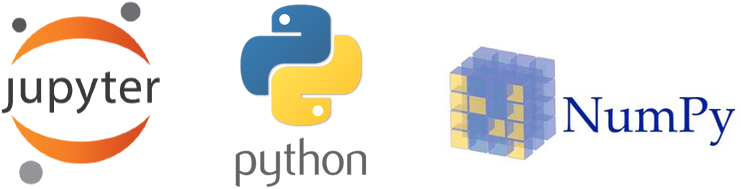 Jupyter, Python And Numpy Logos - Python Jupyter Logo (800x200), Png ...