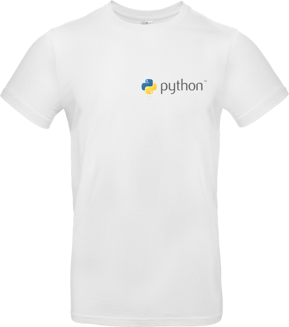 Download Pythonfoundation Python Logo T-shirt B&c Exact | Transparent ...