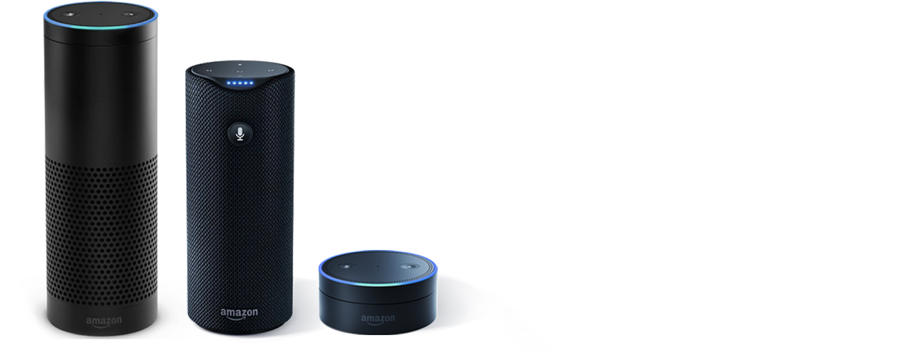 With - Amazon Alexa Png (1300x597), Png Download