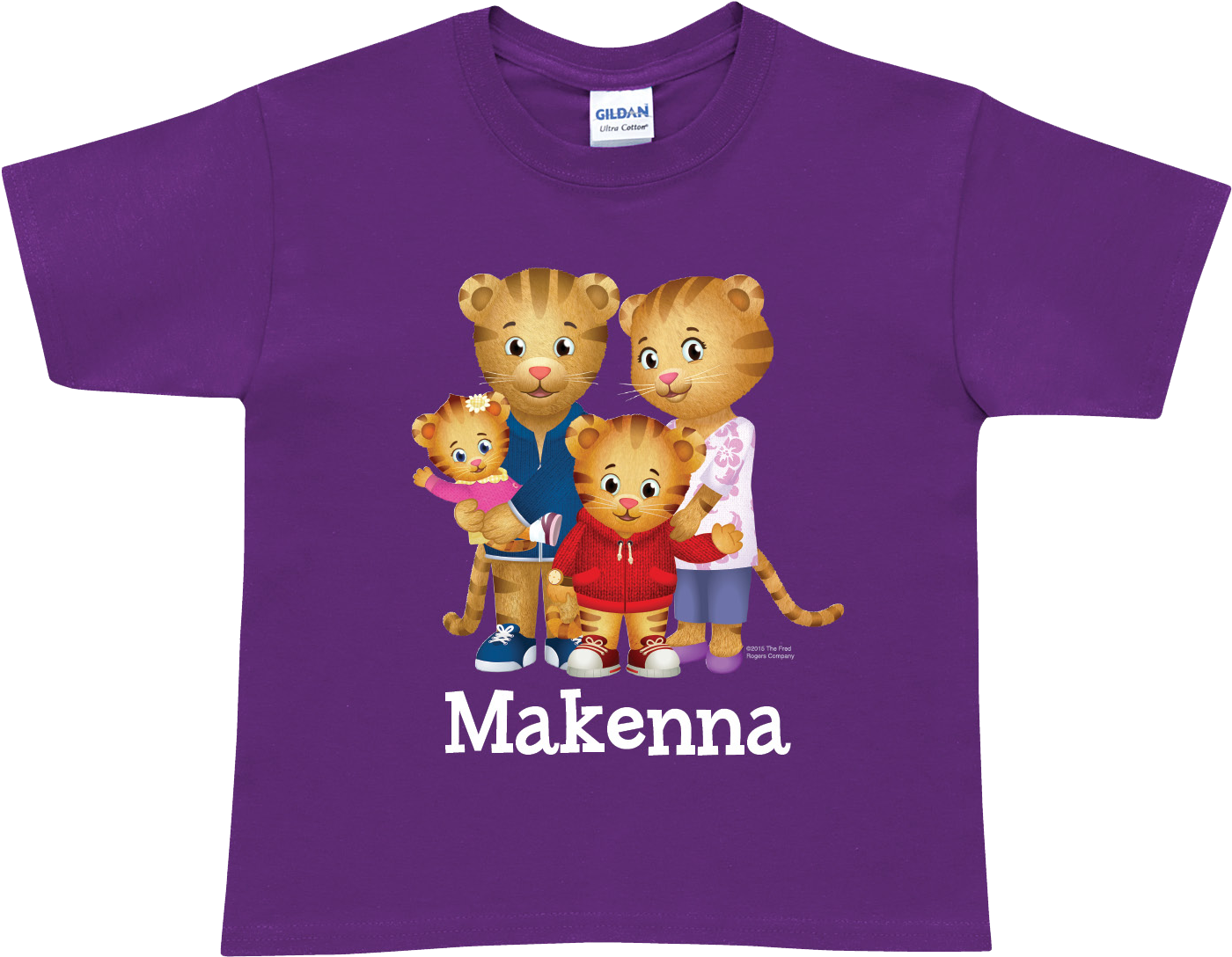 Daniel Tiger T-shirts - Splash And Bubbles Shirt (1500x1500), Png Download