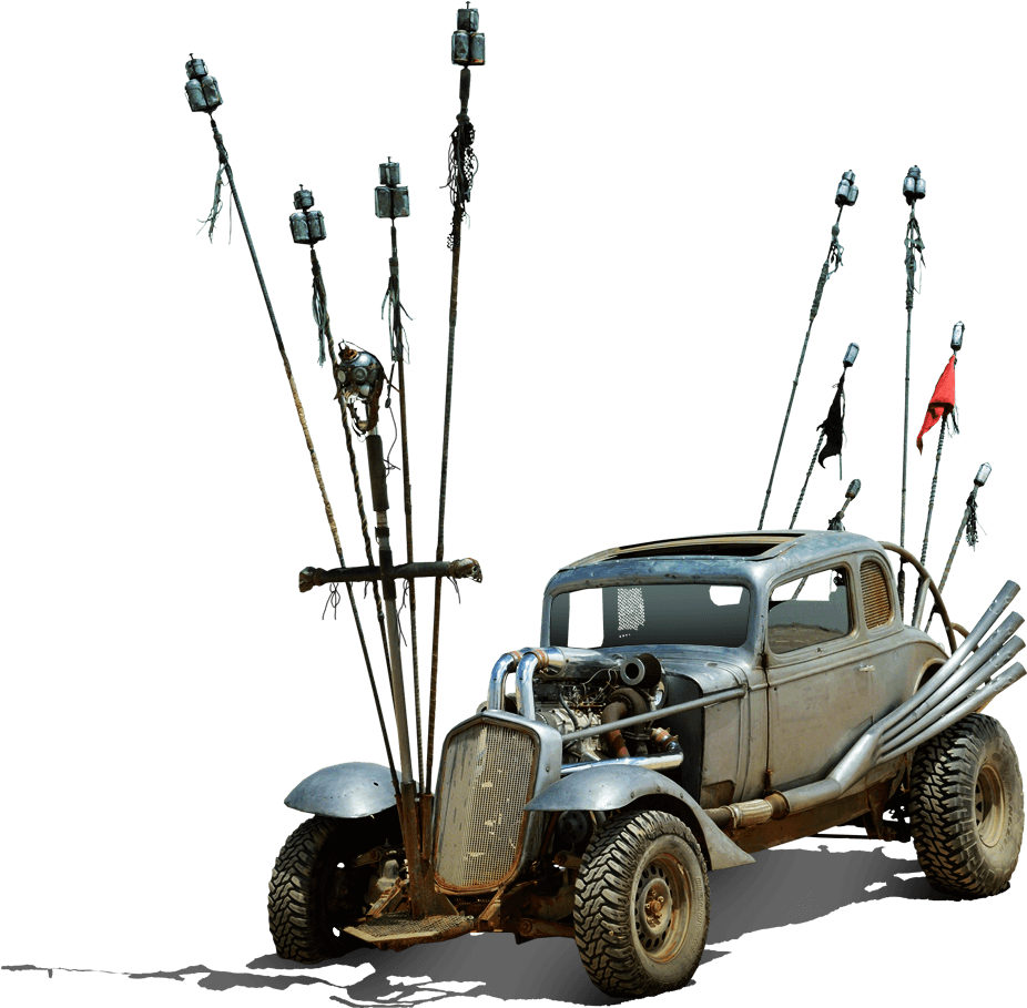 Nux Car From Fury Road - Mad Max Hot Rods (1600x1100), Png Download
