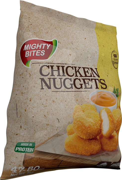 Mighty Bites Chicken Strips (491x720), Png Download