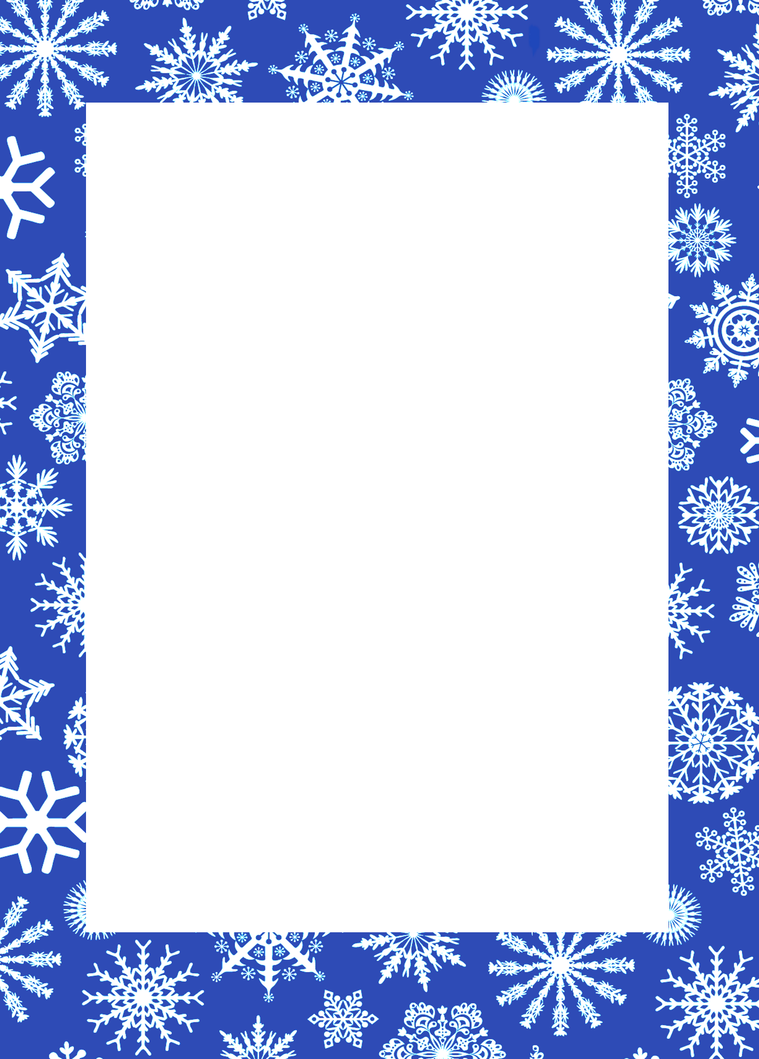 Winter Frame Transparent (1509x2106), Png Download