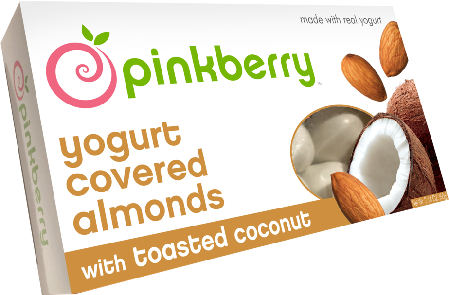 Pinkberry Coconut Almond (1000x726), Png Download