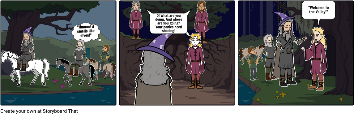 The Hobbit Chapter 3 Middle (1164x385), Png Download