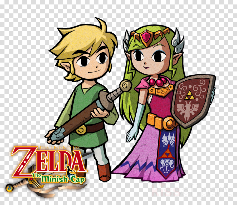 Download Zelda Minish Cap Princesa Png Clipart The Legend Of ...