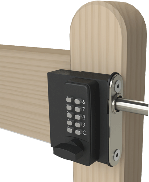 Gatemaster Digital Gatelock Surface Fixed (600x600), Png Download
