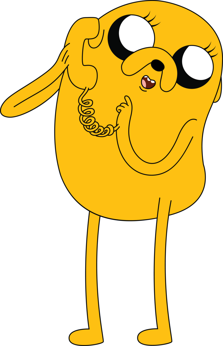 Adventure Time Jake Png (718x1113), Png Download