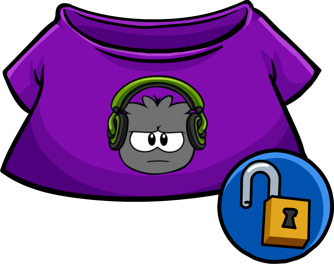Dubstep Puffle T-shirt (1141x904), Png Download