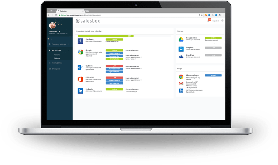 2-way Sync With Contacts (940x690), Png Download