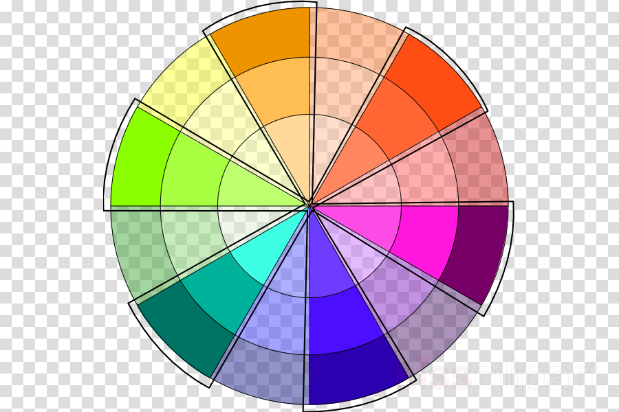 Download Tertiaryy Colors Clipart Tertiary Color Color Wheel ...
